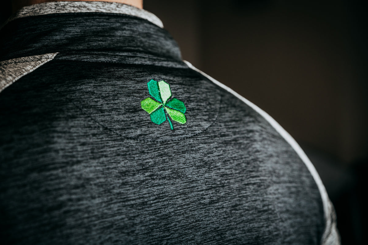 Shamrock Contrast 1/4 Zip – Shamrock Gymwear